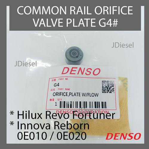 Jual ( New ) Denso Orifice Innova Reborn Fortuner Hilux 2GD cv G4 Plate ...