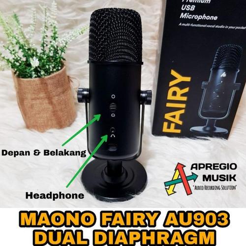 Jual maono fairy AU903 AU 903 MICROPHONE USB dual multi diaphragm ...