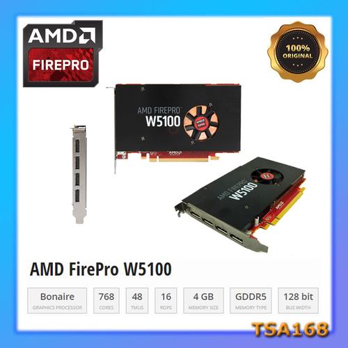 Jual AMD FirePRO W5100 4GB DDR5 128bit VGA Card Desain High End Game OK - Kab. Bandung Barat ...