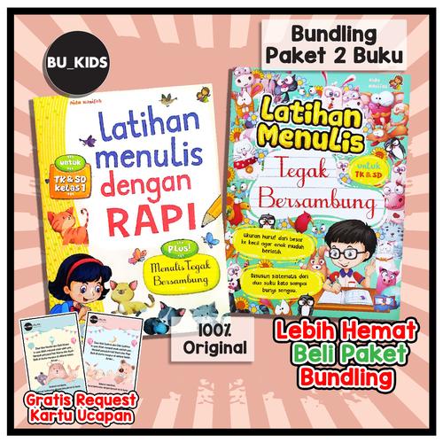 Jual Buku Latihan Menulis Tegak Bersambung Anak Tk Paud - RAPI ...
