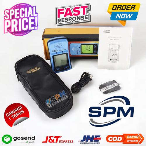 Jual Oxygen Detector Kalibrasi Smart Sensor AS8901 O2 Tester Oksigen ...