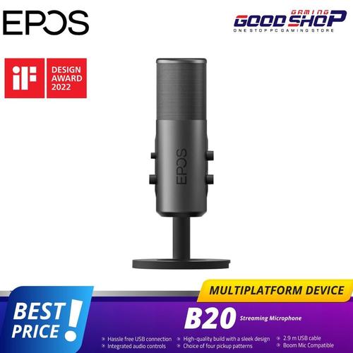 Jual EPOS B20 Streaming Microphone - Gaming Microphone - Jakarta ...