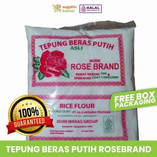 Jual TEPUNG BERAS ROSE BRAND 500 GR / ROSE BRAND RICE FLOUR - Kota ...