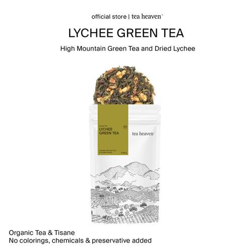 Promo Green Tea Lychee Teh Leci Artisan Cafe Premium Tea Heaven - Kota ...