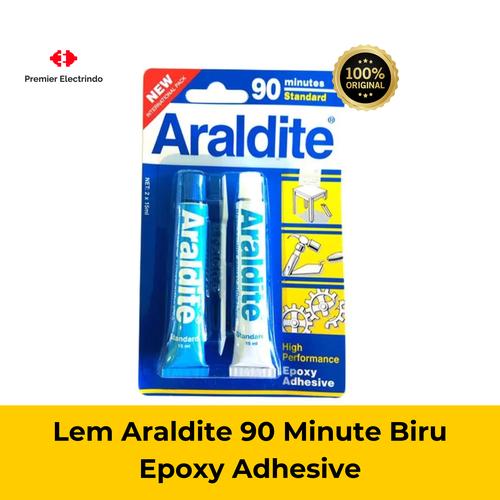 Jual Lem Araldite Biru 90 Minute Epoxy Adhesive - Lem Perekat Cepat ...