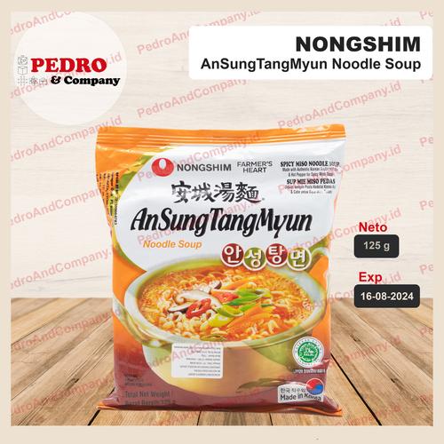 Jual Nongshim AnSungTangMyun noodle soup 125 gram - instant noodle ...