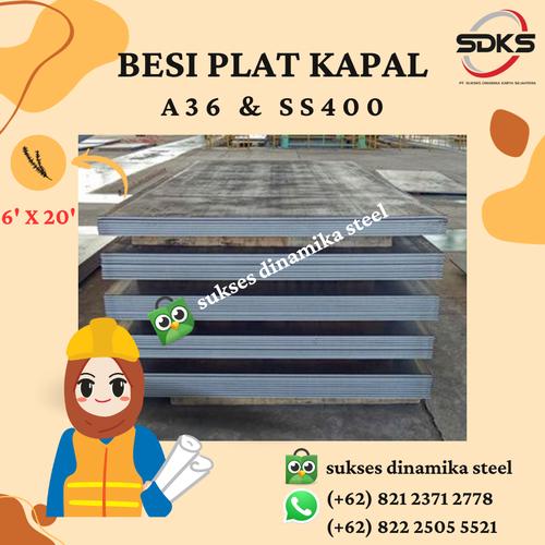 Jual BESI PLAT HITAM KAPAL 6' X 20' - 6MM X 6' X 20' - Jakarta Barat ...