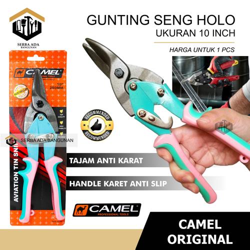 Jual Camel Gunting Hollow - Holo - Baja Ringan - Seng / Gunting Seng ...