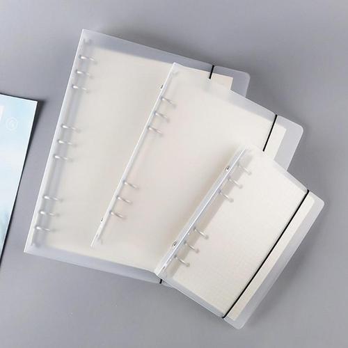 Jual Diy Binder 6 Ring Plastic Binder Cover A5 / Binder Transparan A5 ...