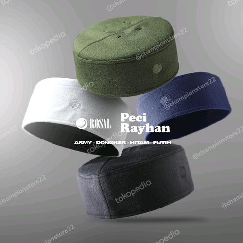 Jual Peci Malaysia Raihan Peci Rosal Rayhan Kopiah Sholat Bahan Diadora ...