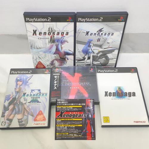 Jual Xenosaga 1 2 3 Xenogears reloaded PS2 original game playstation cd ...