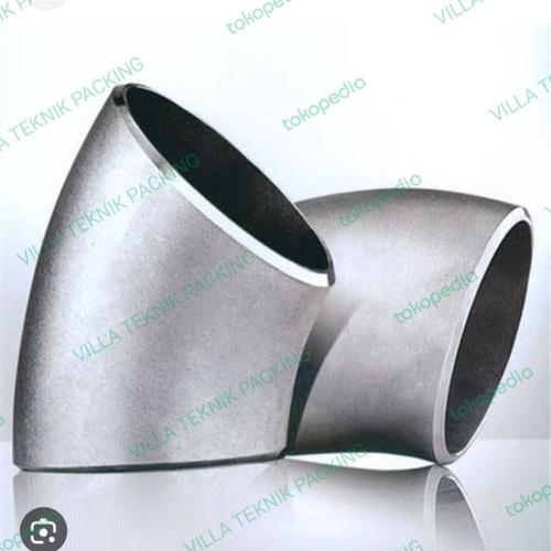 Jual Elbow Las 45 derajat SS304 SCH10 UKURAN 3" INCH STAINLESS STEEL - Jakarta Barat - VILLA ...