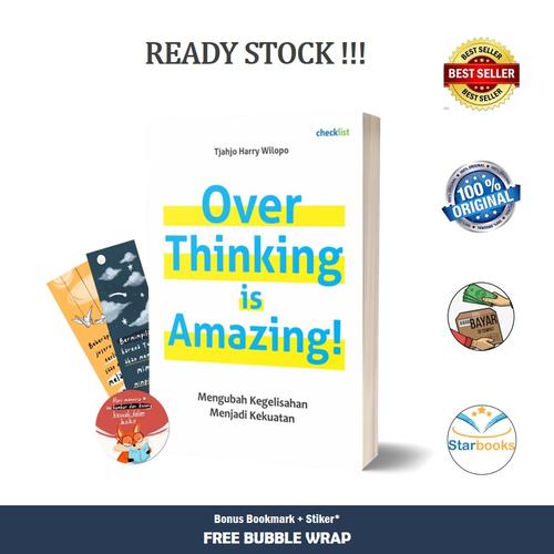 Jual Buku Over Thinking Is Amazing - Checklist (Motivasi) - Jakarta ...