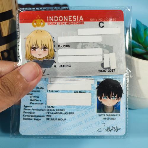 Jual Cover KTP/SIM -Sampul Pelindung Anti Gores KTP/SIM Anime Solo ...