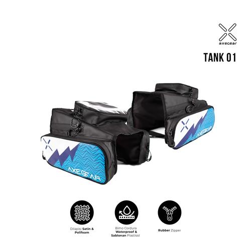 Promo Tas Tanki Motor Cross Trail Enduro Offroad Adventure - Biru ...