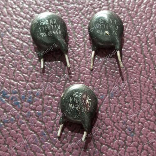 Jual Kapasitor Keramik Varistor ZNR TNR 471 10k 471k 10k471 470PF10K ...