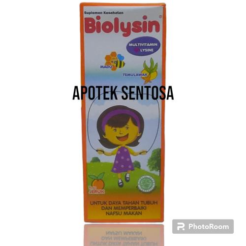Jual Biolysin Sirup Multivitamin - Multi 100ml - Kota Tangerang Selatan ...