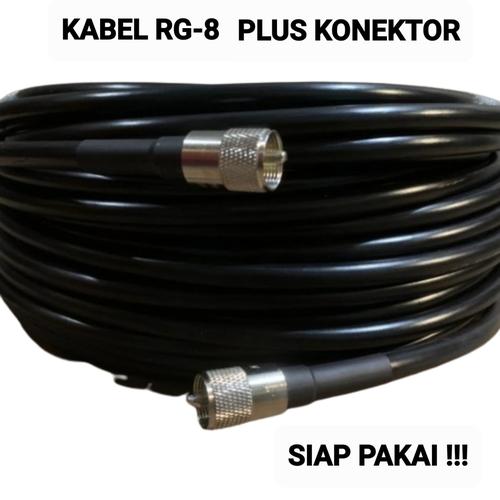 Jual KABEL RG8 35 METER PLUS KONEKTOR SIAP PAKAI - Jakarta Barat ...