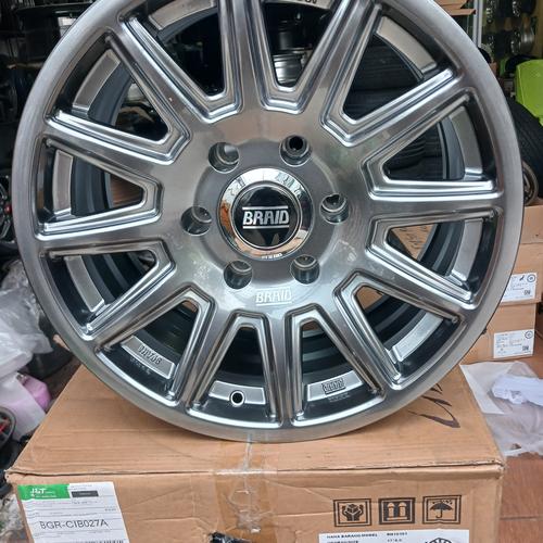Jual Velg BRAID ring 17 lebar 8 pcd 6x139,7 ET 10 fortuner pajero - Kab ...