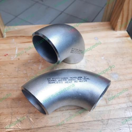 Jual Elbow Stainless SS 304 1 1/2 inch sch 40 - Elbow Las 1,5" welded SCH40 - Jakarta Barat ...