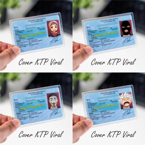 Jual Cover KTP/ Sampul Pelindung Kartu Anti Gores Untuk KTP SIM Anime ...