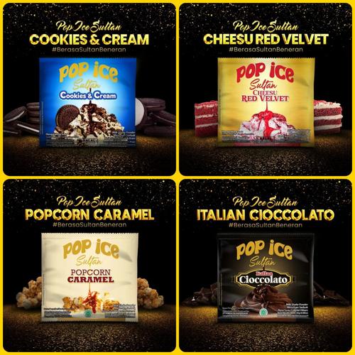 Jual POP ICE SULTAN ALL VARIANT - 1 RENCENG ISI 10 SACHET - Popcorn ...