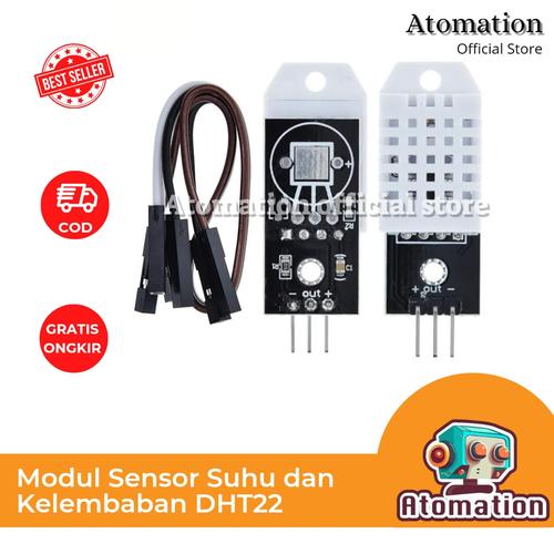 Jual Modul Sensor Suhu dan Kelembaban Temperature and Humidity DHT-22 ...