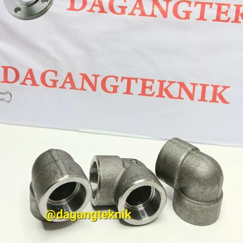 Jual Elbow 1 1/4 inch Class 3000 CS / Besi SW / DN 32 - Jakarta Pusat ...