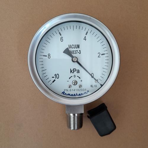 Jual vacum low pressure size 4" range -10kpa type bottom sus 316 - Jakarta Barat - presure gauge ...