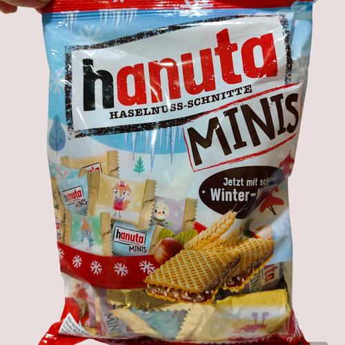 Jual Hanuta Mini Chocolate 200 g Import singapore Hanuta Wafer ...