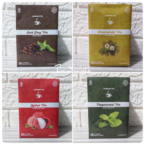 Jual Lembang Tea Earl Grey Chamomile Lychee Peppermint Sachet - Royal ...