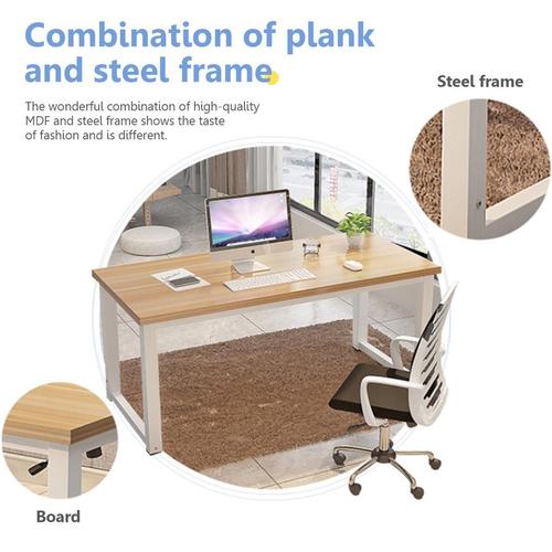 Jual New 140Cm Meja Makan Minimalis Meja Belajar Meja Kantor Besi Meja ...