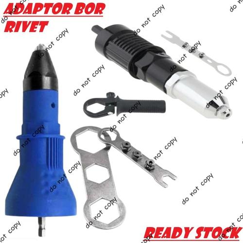 Jual Alat Rivet Tang Rivet Ripet Sambung Konverter Bor Rivet Gun ...