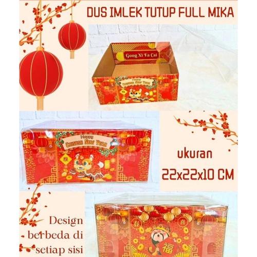 Jual Dus Kue Imlek Tutup Mika Dus Pudding Cake Hampers Imlek CNY ...