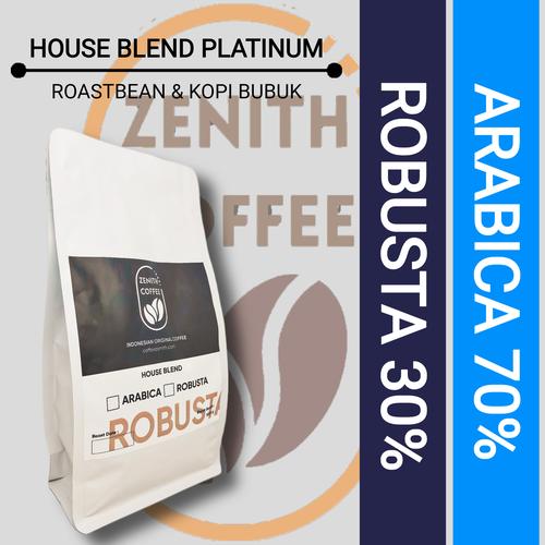 Jual House Blend Kopi Arabica 70% Robusta 30% Zenith Coffee Kopi Kerinci - 200gr, Bubuk Sedang ...