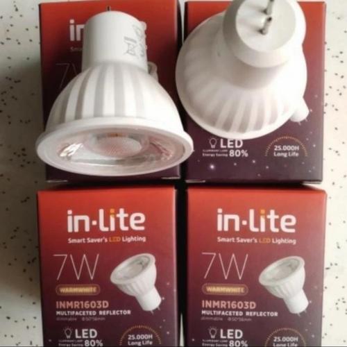 Jual INLITE MR16 INMR1603D 7 Watt DIMMABLE Spotlight In-lite MR 16 ...