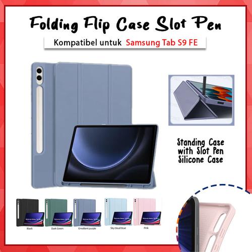 Jual For Samsung Tab S9 FE / S9FE Plus 2023 Flip Case Casing Softcase ...