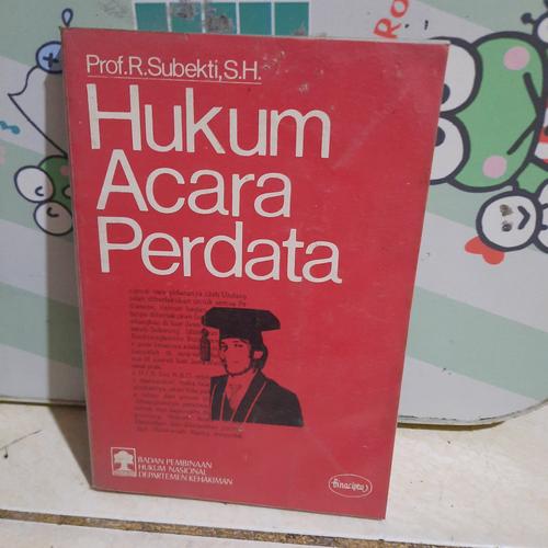 Jual HUKUM ACARA PERDATA PROF R SUBEKTI SH - Jakarta Pusat - AFG TORUS ... Jual HUKUM ACARA PERDATA PROF R SUBEKTI SH - Jakarta Pusat - AFG TORUS ...