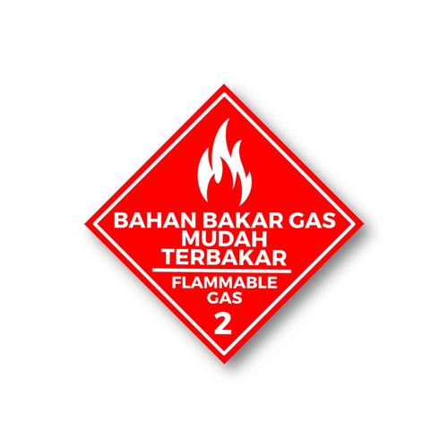 Jual Stiker Cairan Mudah Terbakar | Stiker Bahan Bakar Gas Mudah ...