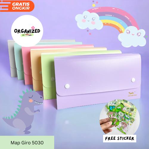 Jual TOPLA Map Giro Expanding 12 Sekat / Map Giro Kancing 2 / Tas ...