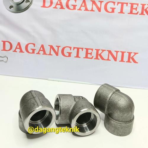 Jual Elbow 1 inch Class 3000 CS / Besi SW / DN 25 - Jakarta Pusat ...