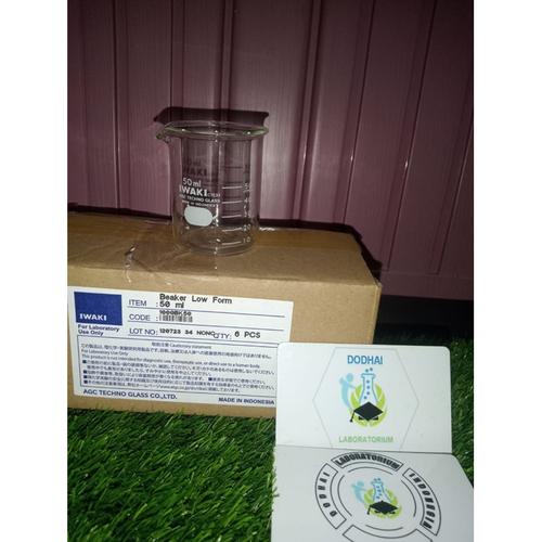 Jual Beaker Glass, Beker Gelas, Gelas Kimia Iwaki 500 ml - Kota Medan ...