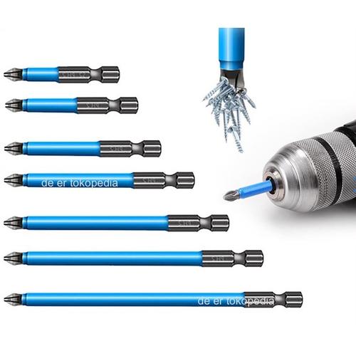 Jual Mata Bor Obeng Panjang Plus Magnet Isi 5pcs - 5 PCS - Jakarta ...