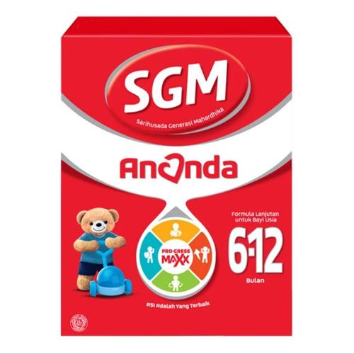 Jual SGM Ananda 2 Susu Formula Bayi 6-12 bulan 400g / 600g / 1000g ...