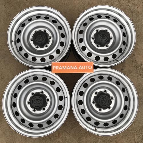 Jual Velg kaleng oem hilux ring 17 pcd 6x139 made in Thailand - Kab ...