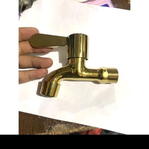 Jual Kran dinding gold stainless/tembok warna emas - Jakarta Pusat ...