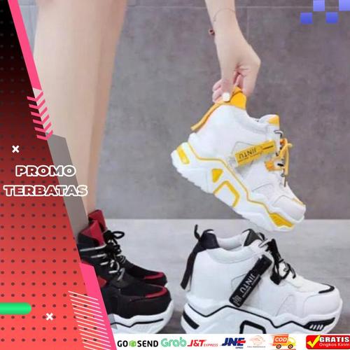 Jual sepatu boots jintu fashion sport korea wanita pria dewasa modis ...