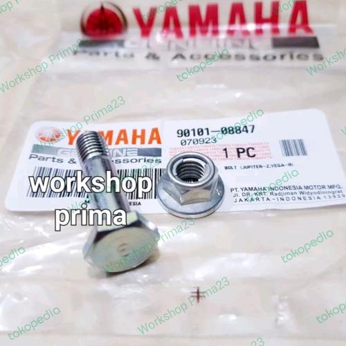 Jual baut mur standar setandar stander 1 samping mio m3 s z aerox 125 ...