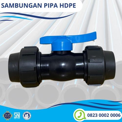 Jual Ball Valve Hdpe 3/4 Inch 25 mm - stop kran hdpe - Jakarta Timur - Lapak Hdpe | Tokopedia