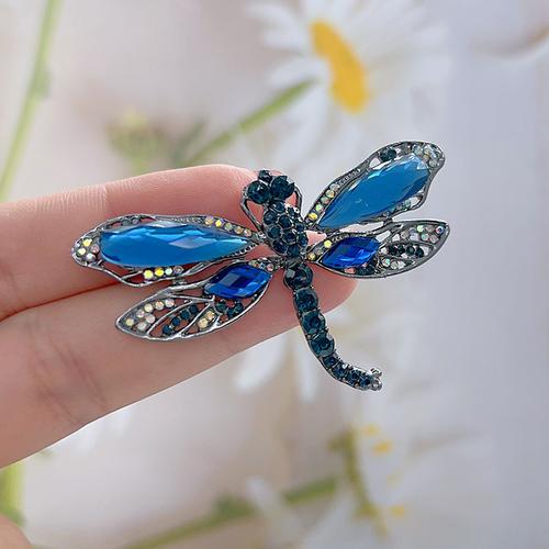 Jual Bros Capung Biru Unik Dengan Aksen Permata - Kota Tangerang ...